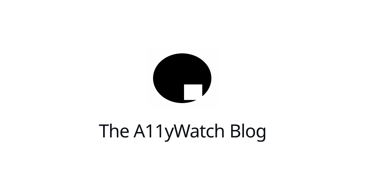 The A11yWatch Blog